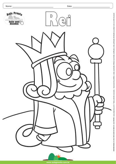 Desenho De Rei Trit Sketch Coloring Page